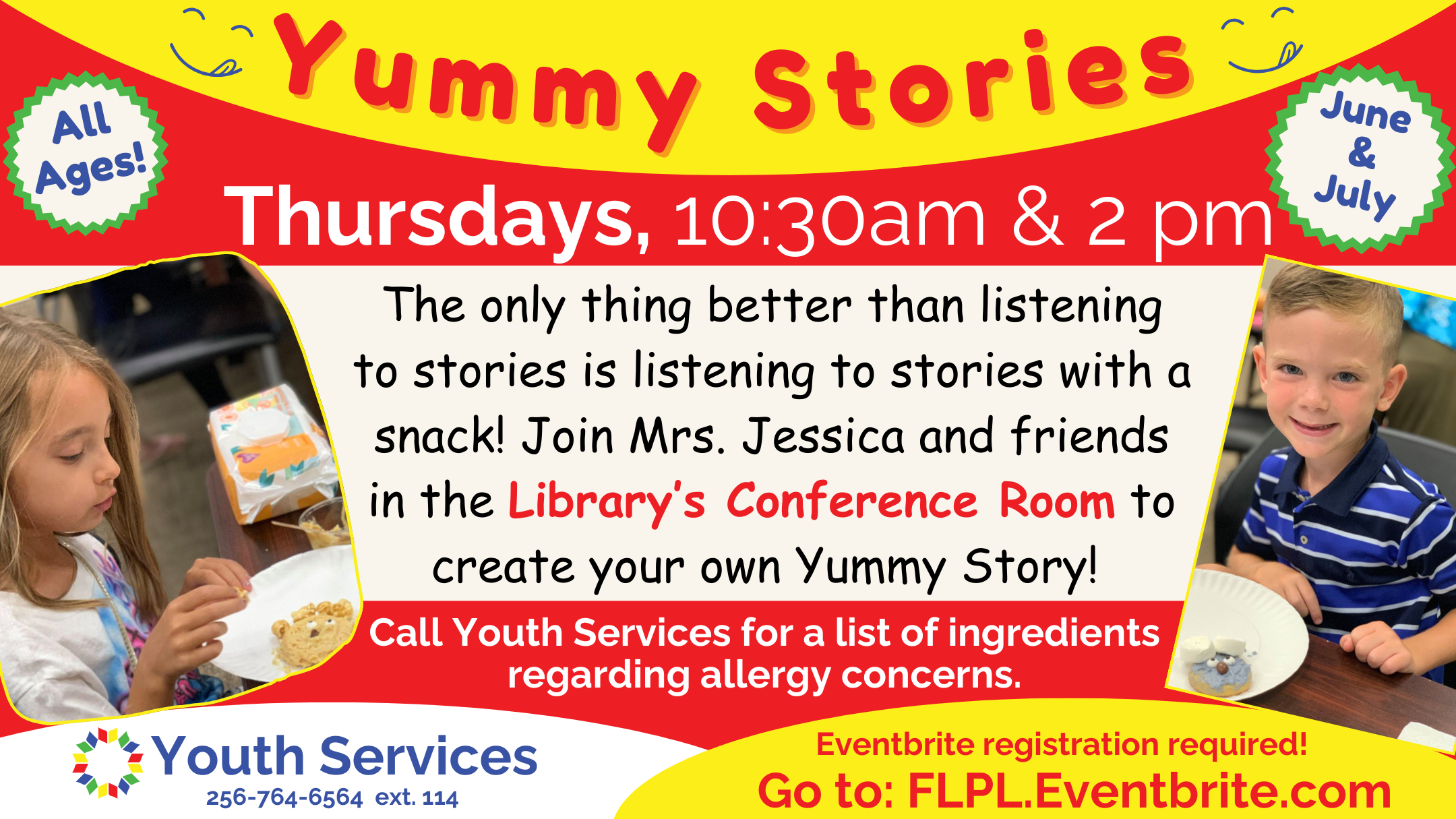 Florence-Lauderdale Public Library Kids Programs