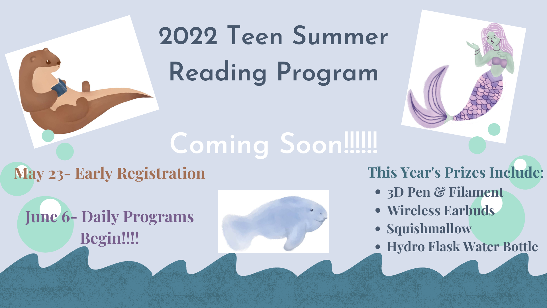 Florence-Lauderdale Public Library Teen Programs