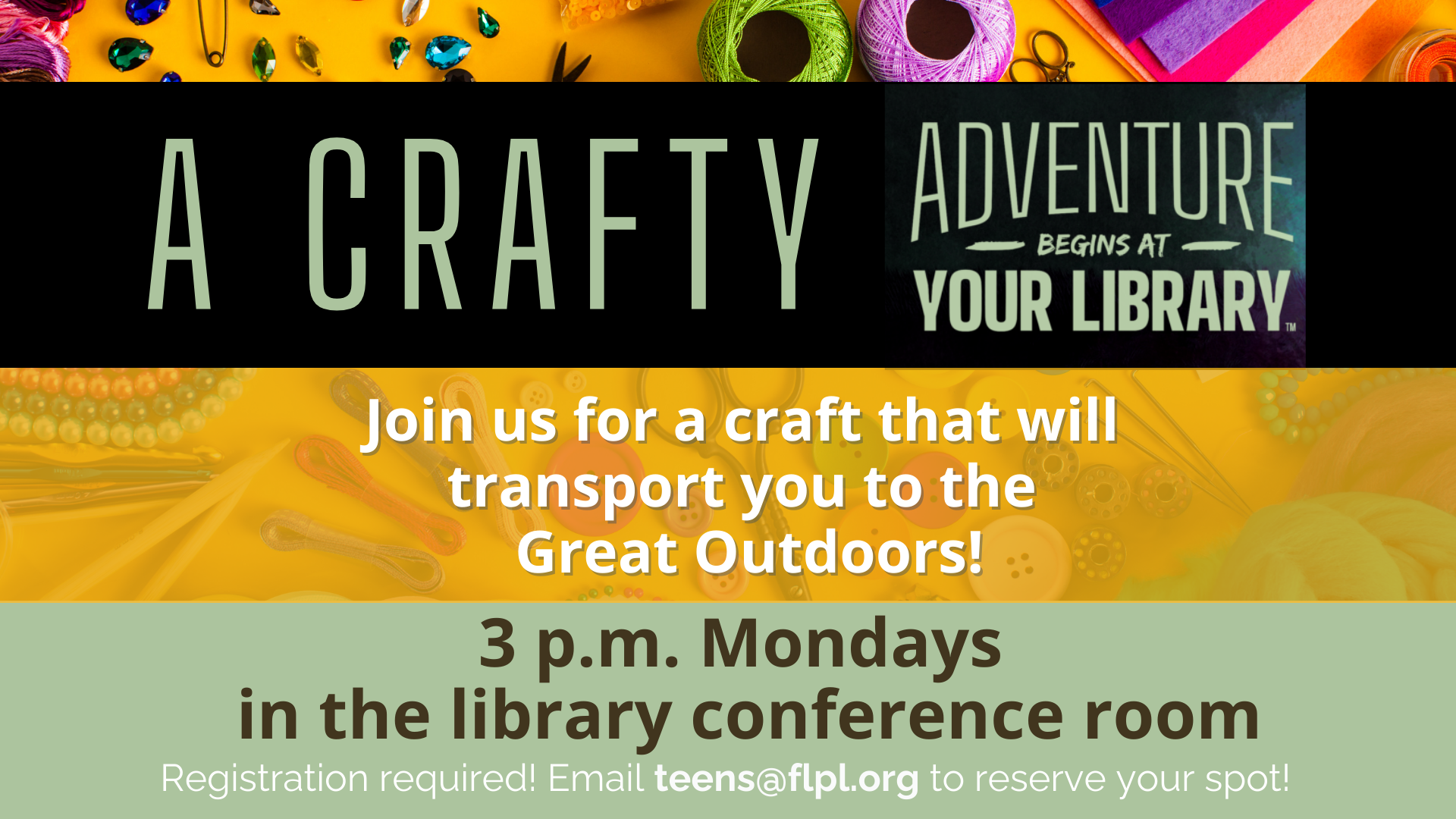 Florence-Lauderdale Public Library Teen Programs