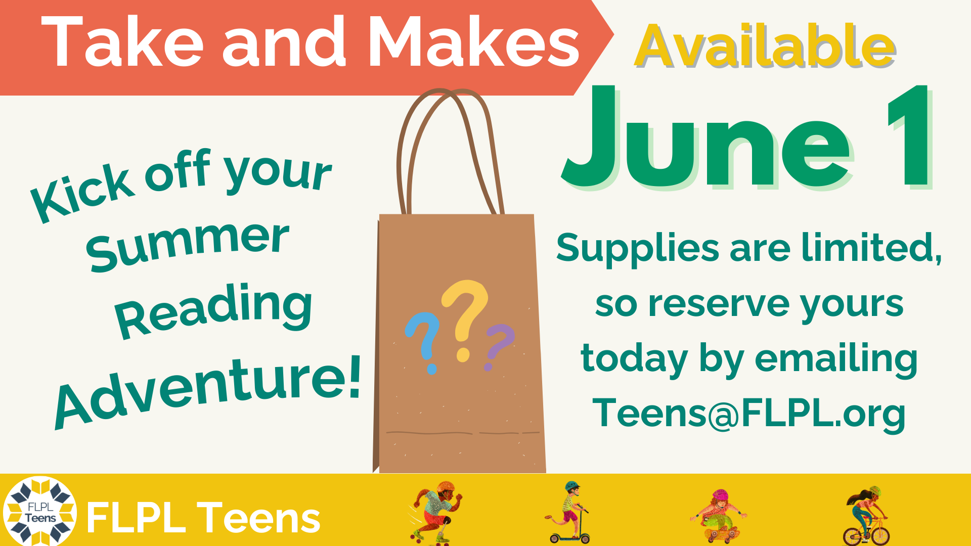 Florence-Lauderdale Public Library Teen Programs