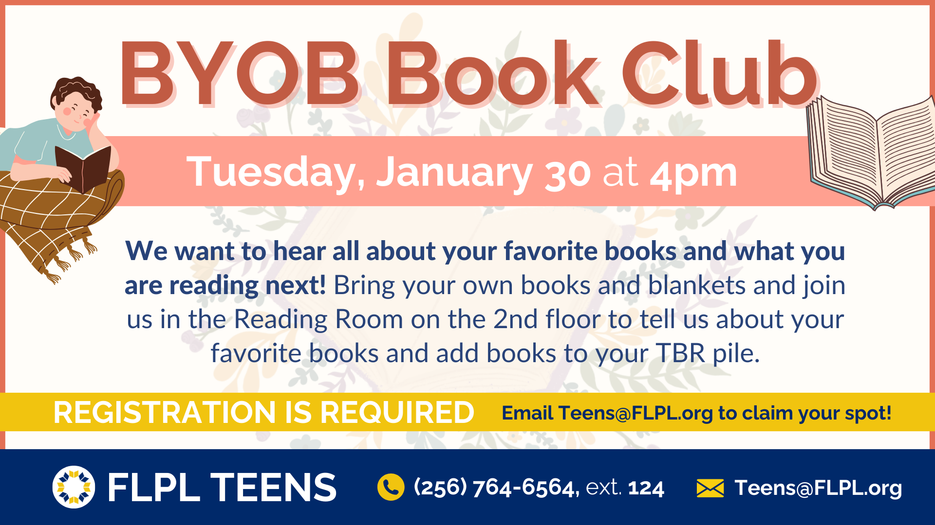 Florence-Lauderdale Public Library Teen Programs