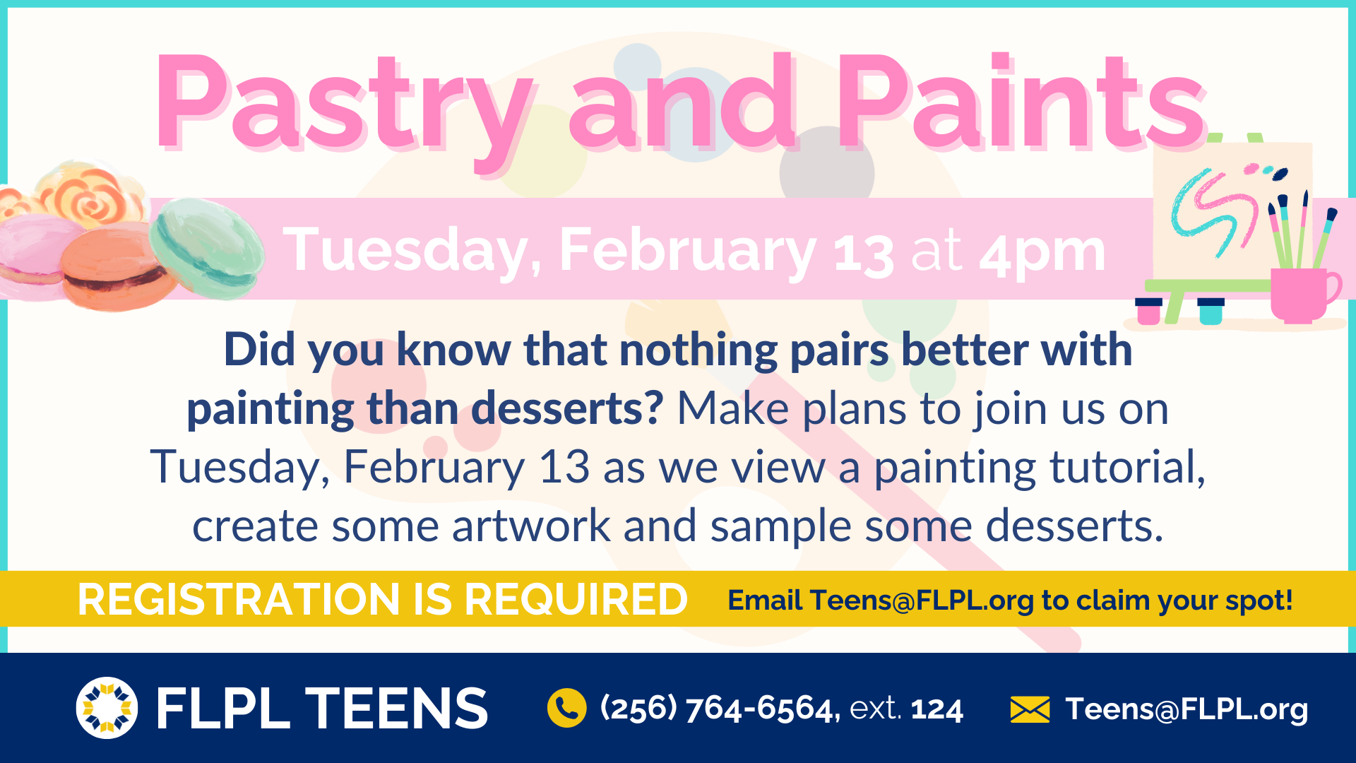 Florence-Lauderdale Public Library Teen Programs