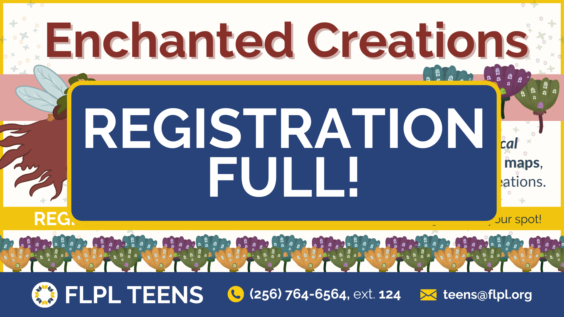 Florence-Lauderdale Public Library Teen Programs