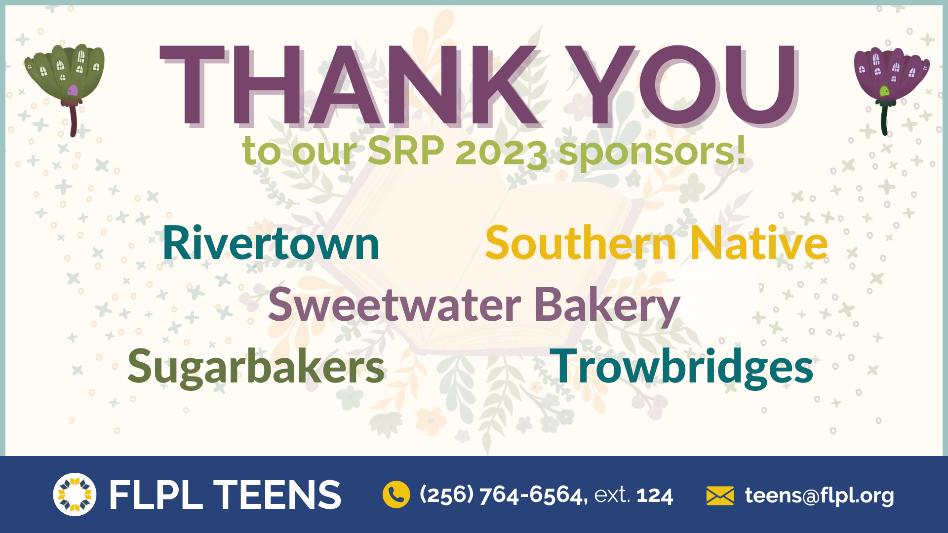 Florence-Lauderdale Public Library Teen Programs